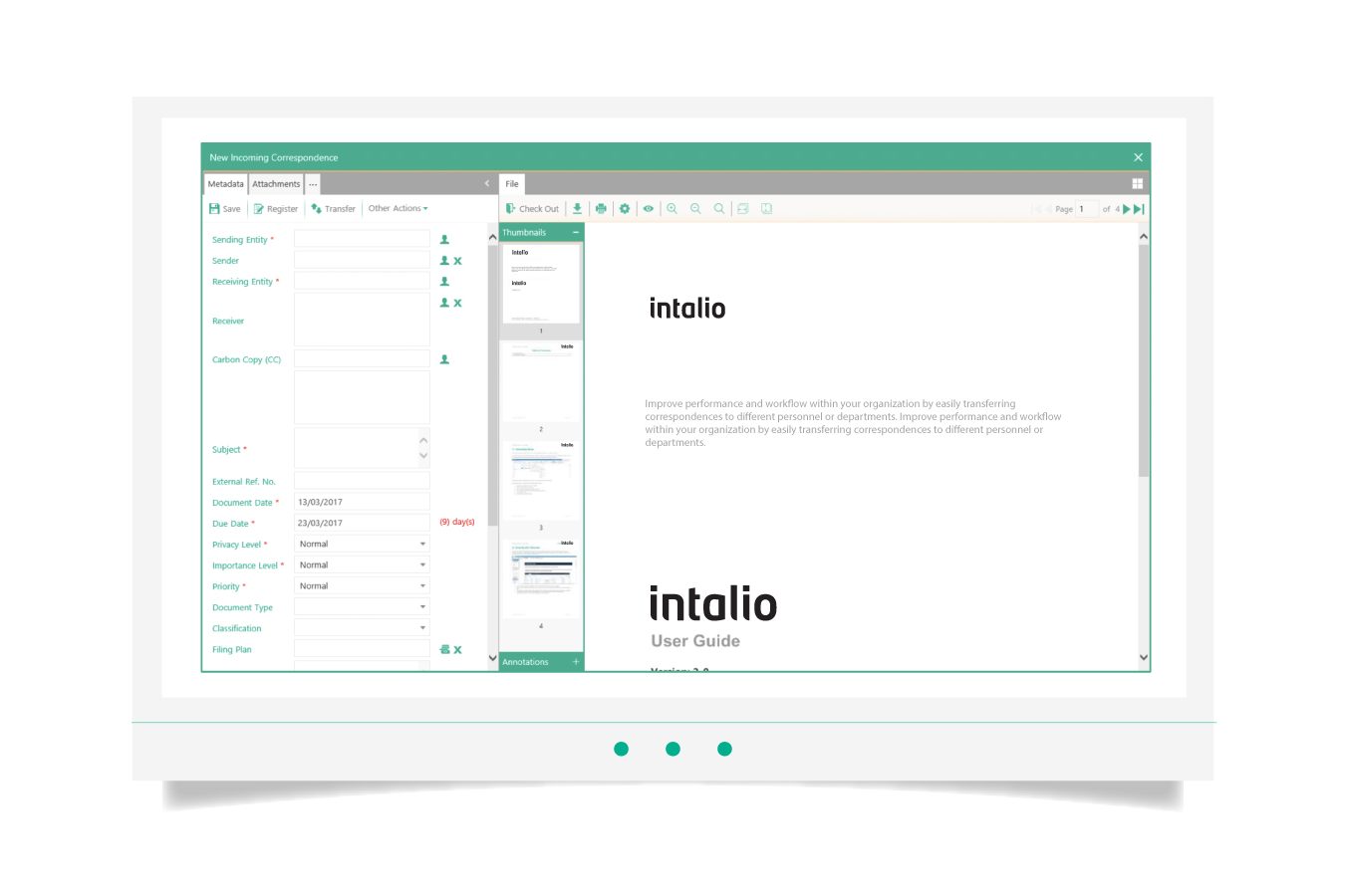 Complete Correspondence Management System Platform | Intalio